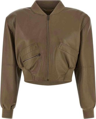 Chlo&eacute; Bomber - Marron