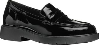 Geox Damen D SPHERICA EC1 C Moccasin, Black, 39 EU