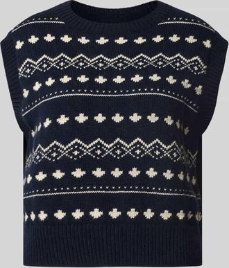 Max Mara Boxy Fit Pullunder aus reiner Schurwolle Modell SAVANA