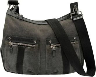 Gucci Sac bandouli&egrave;re vintage doccasion - Homme - Pre-owned - Noir - Taille: ONE Size