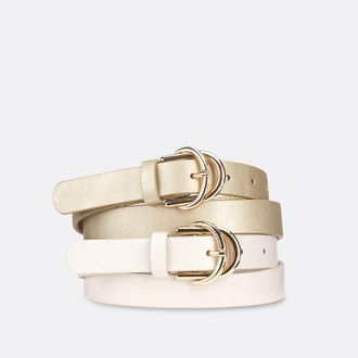 La Redoute Collections Lot De 2 Ceintures