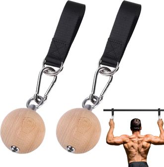 Generic Pull Up Ball Grip | 2 St&uuml;ck Trainingsgriffe - Glatter Unterarm-Krafttrainer - F&uuml;r Pull Up Bar Hantel Widerstandsband Griff Heimmagym Unterarm