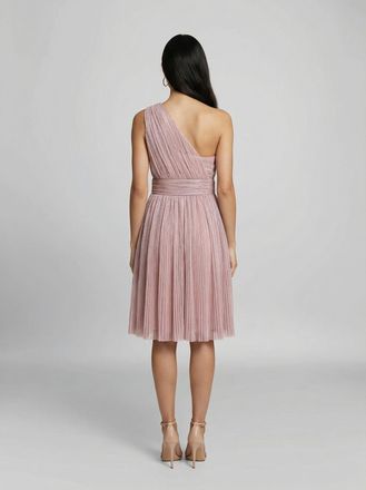 Dolce & Gabbana Womens Purple Cotton Cocktail Dress