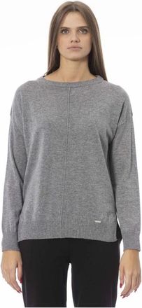 Baldinini Rundhalspullover - - Knitwear - Damen - Blau - M