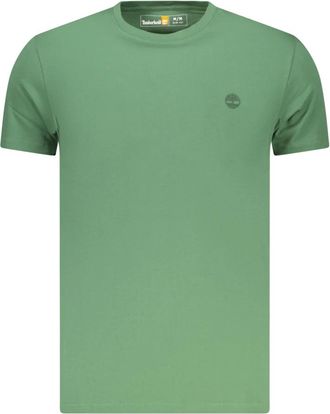 Timberland Homme, Tops, Vert, Taille: 2XL T-shirt &agrave; manches courtes slim-fit