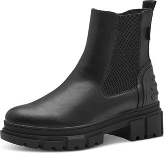s.Oliver Damen Chelsea Boots mit Reißverschluss Elegant, Schwarz (Black), 40 EU