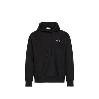 Calvin Klein Sweatshirt &agrave; capuche en coton m&eacute;lang&eacute;