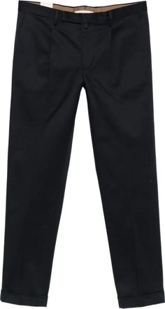 BRIGLIA 1949 pantalon à ourlet retroussé - Bleu