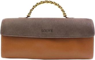 Loewe Sac &agrave; main Pre-owned en cuir - Femme - Pre-owned - Brun - Taille: ONE Size