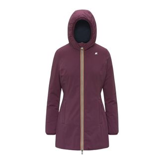 K-Way Denise St Warm Double Jacket - - Jackets - Damen - Rot - 2XL