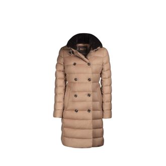 Moorer Femme, Manteaux, Brun, Taille: 36 FR Longan-Eda