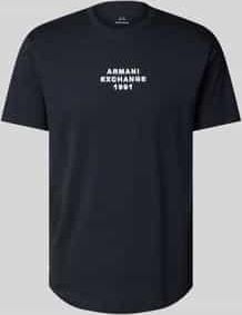 A|X Armani Exchange Regular Fit T-Shirt aus reiner Baumwolle