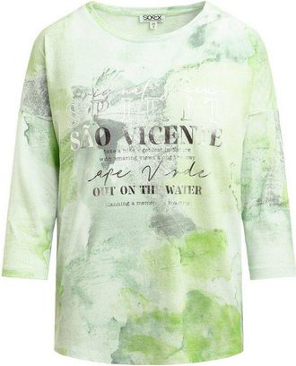 soccx Rundhalsshirt aus Baumwolle