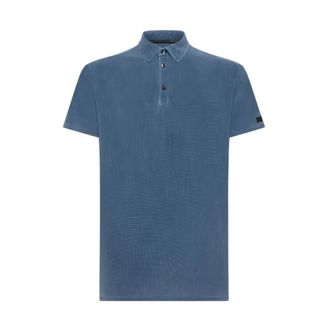 Roberto Ricci Design Rrd, Homme, Tops, Bleu, Taille: 2XL Tecno Wash Stretch Polo