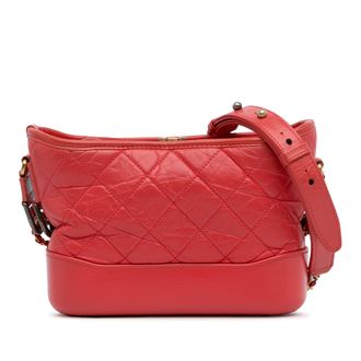 Chanel Small Lambskin Gabrielle Crossbody Bag