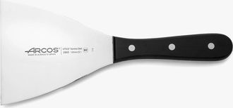 Arcos Serie Universal - K&uuml;chenspatel - Klinge Nitrum Edelstahl 125x120 mm - HandGriff Polyoxymethylen (POM) Farbe Schwarz