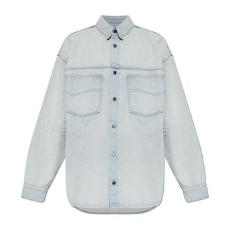 Balenciaga Herren, Shirts, Blau, SGr&ouml;&szlig;e