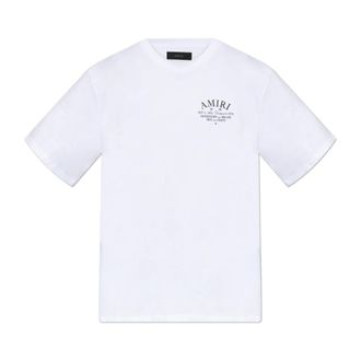 Amiri Homme, Tops, Blanc, Taille: 3XL Logo T-Shirt