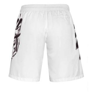 Plein Sport Beachwear Shorts Tiger - - Sport - Herren - Wei&szlig; - XL