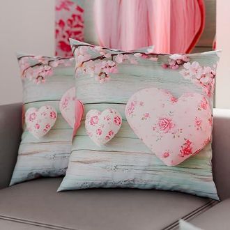 Petti Artigiani Italiani Petti Artigiani Italiani - Paar Kissenbezüge 50 x 50 cm aus Mikrofaser, Dekokissen für Schlafzimmer, Sofa, Wohnzimmer, Set mit 2 Kissenbezügen, Kissen