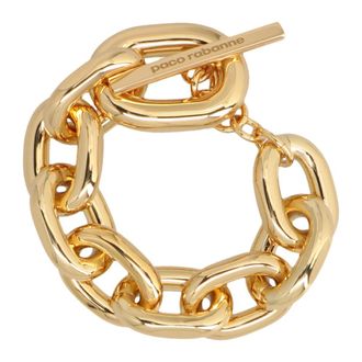 Paco Rabanne Femme, Accessoires, Jaune, Taille: ONE Size XL Link Bracelet