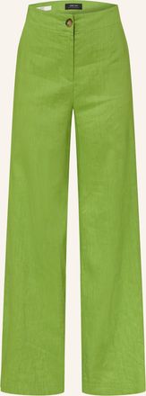 Marc Cain Hose Waukee Mit Leinen gruen