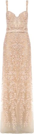 Genny Femme, Robes, Rose, Taille: 36 FR Robe Sp&eacute;ciale Broderie Petite Fleur 3D