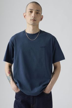 Levi's T Shirt Vintage Red Tab - Homme - Bleu / Dress Blues Garment Dye Dress Blues - 2XL