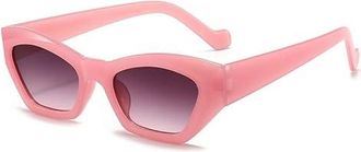 Generic Polygonal Trend Lunettes de soleil pour homme et femme, I, 35 EU