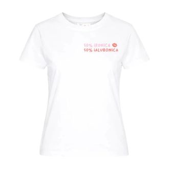 MC2 Saint Barth Emilie Baumwoll-T-Shirt - - Tops - Damen - Wei&szlig; - L