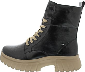 Rieker Schn&uuml;rstiefel Schwarz (39)