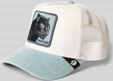 Goorin Brothers Trucker Cap mit Motiv-Patch Modell Denim Panther