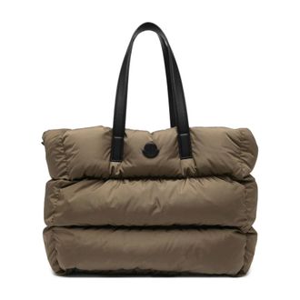Moncler unisex, Sacs, Beige, Taille: ONE Size Tote Bags