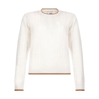 MC2 Saint Barth Damen, Strickwaren, Wei&szlig;, LGr&ouml;&szlig;e