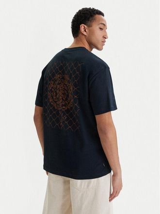 Element T-Shirt Anyways ELYZT00568 Dunkelblau Relaxed Fit