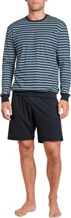 CALIDA Calida Herren Relax Streamline Pyjamaset, azurit Blue, 46-48