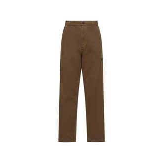 Moncler Pantalon droit en coton m&eacute;lang&eacute;
