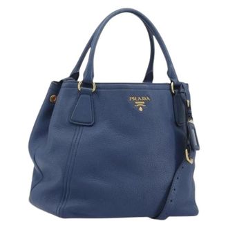 Prada Sac cabas vintage Pre-owned - Femme - Pre-owned - Bleu - Taille: ONE Size
