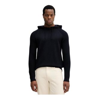 A|X Armani Exchange Rippstrick-Hoodie - - Sweatshirts & Hoodies - Herren - Blau - 2XL