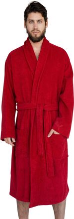 Puma Bademantel f&uuml;r Damen und Herren - red - Gr. S/M