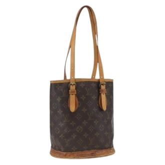 Louis Vuitton Sac sceau vintage en toile Pre-owned - Femme - Pre-owned - Brun - Taille: ONE Size