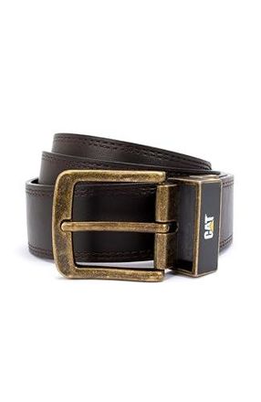 CAT Caterpillar Ceinture r&eacute;versible pour homme, marron, 38