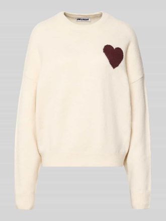 Review Regular Fit Pullover in Strick-Optik