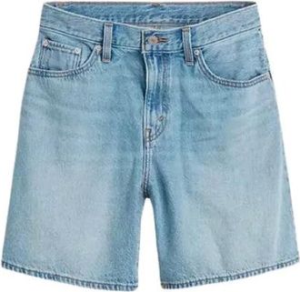 Levi's Femme, Shorts, Bleu, Taille: W28 Baggy Dad Jorts We Did It Short