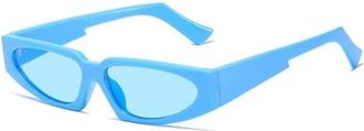 Generic Lunettes De Soleil Dext&eacute;rieur &Agrave; Petite Monture For Hommes, D&eacute;coratives For Le Sport Et Les Vacances For Femmes(Blue)