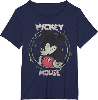 Disney Mickey And Friends Mickey Mouse Angry Portrait T-Shirt