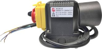Gude KEDU KOA12 Schalter-Stecker Kombination 230V 12A mit Motorbremse Not-/Aus Funktion Wippkreiss&auml;ge