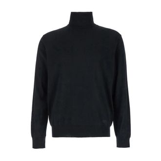 Valentino Garavani Roter Strickpullover mit einzigartigem Design - - Knitwear - Herren - Schwarzk - 2XL
