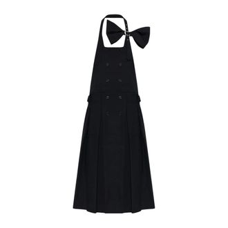 Comme Des Gar&ccedil;ons Wollkleid - - Dresses - Damen - Schwarzk - XS