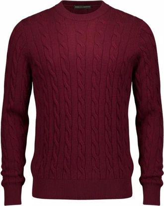 FILIPPO DE LAURENTIIS G.Collo Rundhals-Pullover - - Knitwear - Herren - Rot - XL